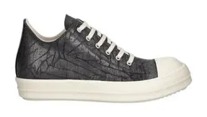 Rick Owens Lido Low Sneakers - Grey/cracked/pearl