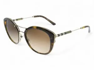 Burberry Round Frame Sunglasses - Havana (be_4251q_300213)