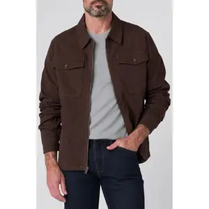 LIVERPOOL Zip Up Jacket - Brown