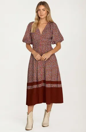 Knit & Lounge Midi Day Dresses