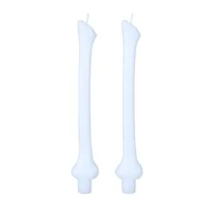 JOLLITY & CO Bone Taper Candle Set - Assorted Pre-pack
