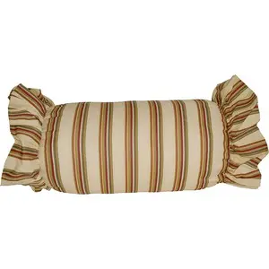 C&F HOME Falling Leaves Neckroll Pillow - Beige