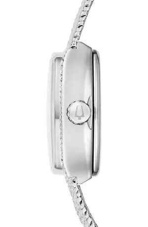 Bulova Goddess Of Time Sodalite Mesh Strap Tonneau Watch