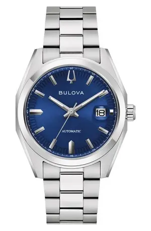 Bulova Surveyor Automatic Bracelet Watch - Silver-tone