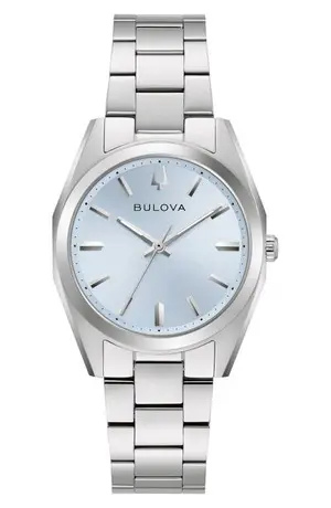 Bulova Surveyor Automatic Bracelet Watch - Silver-tone