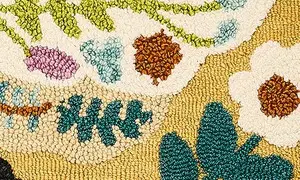 MACKENZIE-CHILDS Autumn Bee Rug