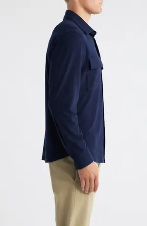 Scott Barber Scuba Knit Overshirt