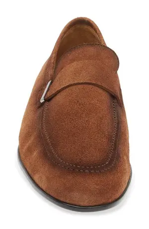 To Boot New York Blanton Suede Apron-toe Loafer