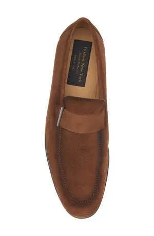 To Boot New York Blanton Suede Apron-toe Loafer