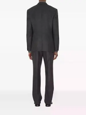 Burberry Check Wool Cashmere Tailored Jacket