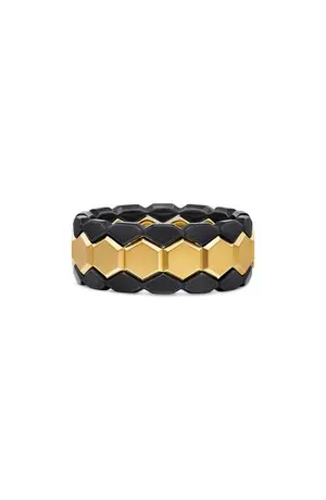 David Yurman Hex Stack Ring - Alternative Material