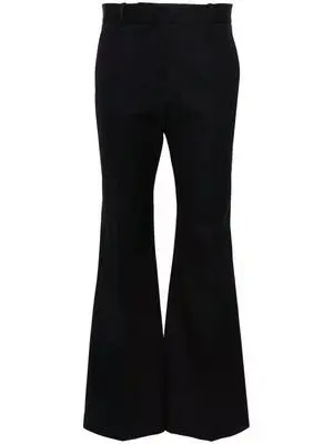 JOSEPH Tafira Mid-rise Flared Trousers
