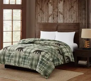 MOSSY OAK Bear Patchwork Full/queen Comforter