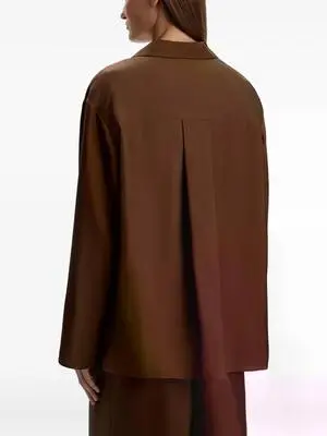 12 STOREEZ Button-down Shirt - Brown