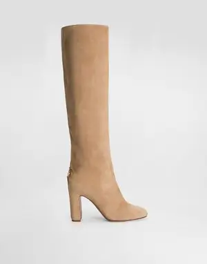 Dolce & Gabbana Suede Boots - Turtle Dove