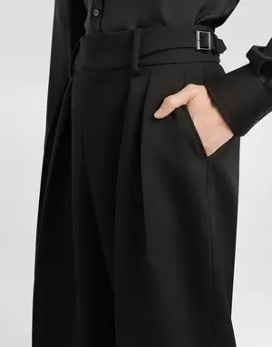 Dolce & Gabbana Wool Gabardine Trousers