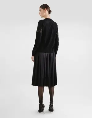 Dolce & Gabbana Wool And Lace Tank Top