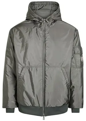 Moncler Poiliot Quilted Shell Jacket - Grey