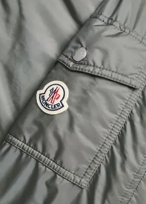 Moncler Poiliot Quilted Shell Jacket - Grey