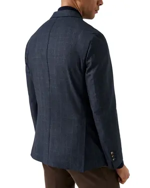 Eton Relaxed Fit Soft Wool Jacket