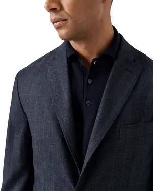 Eton Relaxed Fit Soft Wool Jacket