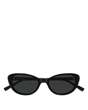 Saint Laurent Cat Eye Sunglasses, 52mm - Black