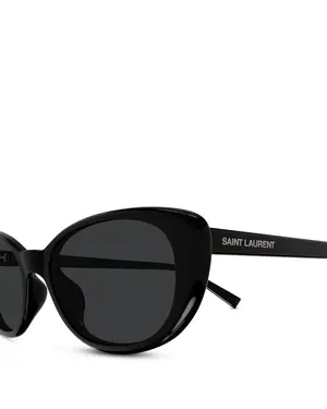 Saint Laurent Cat Eye Sunglasses, 52mm - Black