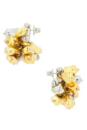 Dries Van Noten Stud Earrings - Gold