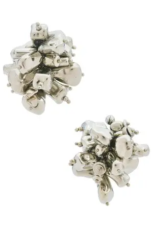 Dries Van Noten Stud Earrings Silver