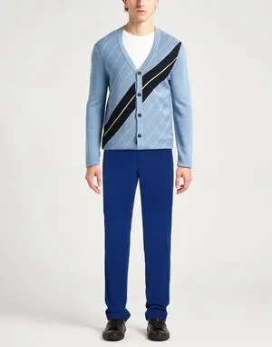 Incotex Cotton Corduroy Stretch Tapered Leg Trousers - Blue