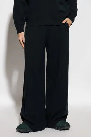 Lacoste Wool Wide-leg Trousers