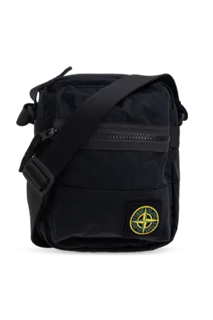 Stone Island Shoulder Bag - Black