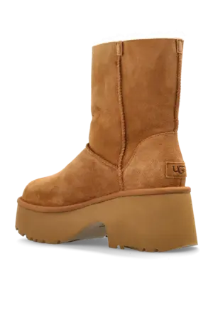 UGG Heeled Snow Boots - Brown