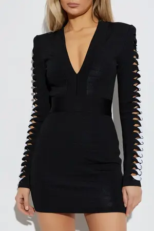Balmain Fitted Short Dress