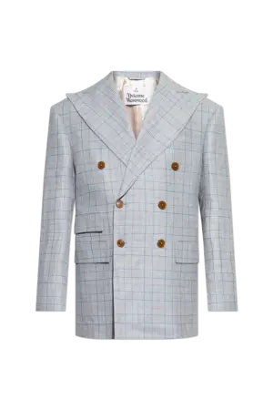 VIVIENNE WESTWOOD Blazer With Check Pattern