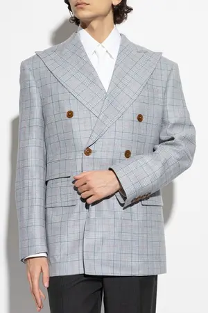 VIVIENNE WESTWOOD Blazer With Check Pattern