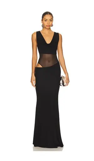 NBD Black Maxi Gowns