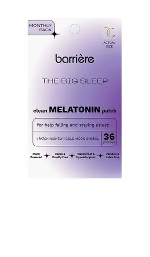 BARRIERE The Big Sleep Melatonin Patch 36 Pack - Moon