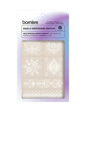 BARRIERE Daily Defense Patch 6 Pack - Mosaic Motifs