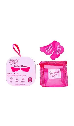 MAKEUP ERASER Cooling Clouds Under Eye Patches - Pink