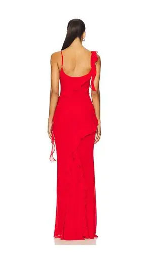 Majorelle Teagan Gown - Red