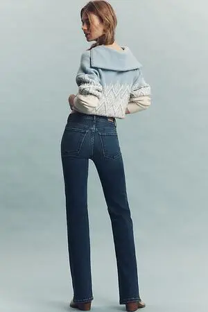 LE JEAN Ba Bootcut High-rise Jeans