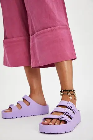 BIRKENSTOCK Florida Platform Eva Sandals - Crocus