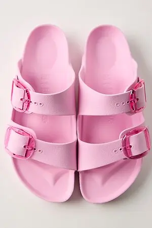 BIRKENSTOCK Eva Arizona Big Buckle Sandals - Fondant Pink