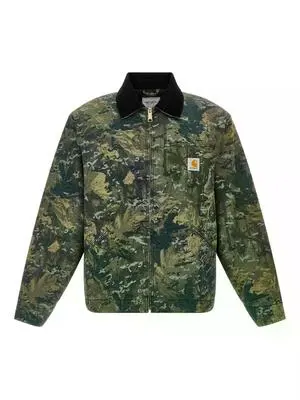 Carhartt Work In Progress Velvet Collar Detroit Jacket - Green