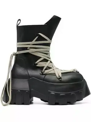Rick Owens Lug Sole Boots For Men