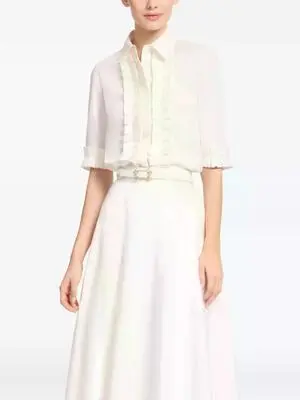 Elie Saab Pleated Shirt