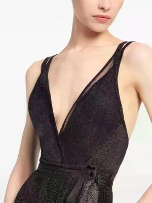 Elie Saab Metallic Knitted Body
