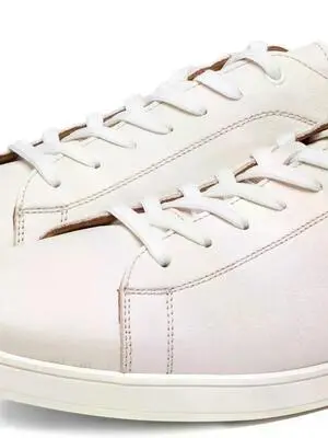 POCHE PARIS Lace-up Leather Sneakers