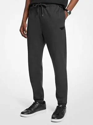 Michael Kors Cotton Blend Jogger - Black